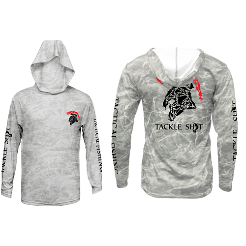 Tackle Shit Spartan Fish Head Adult Mossy Oak Elements XT Long Sleeve ...
