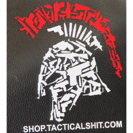 Tactical Shit Gun Spartan with URL Vehicle Window Decal 10" - Sig ...