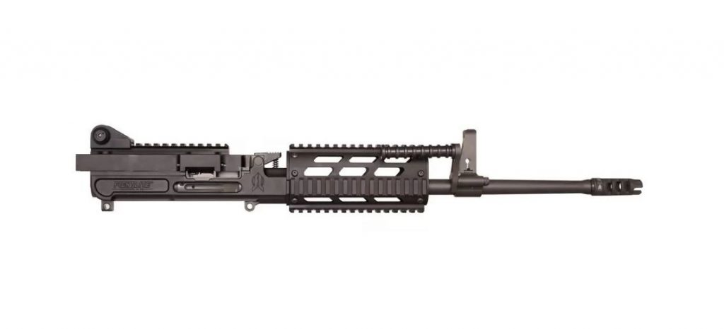 FightLite MCR DUAL-FEED AR-15 Upper Assembly - Black | 5.56 NATO | 16. ...