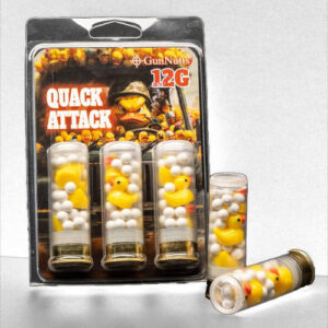 Rubber Bucky - Quack Attack by Gun Nutts 12ga 2 3/4" 3rd Pack - Sig ...