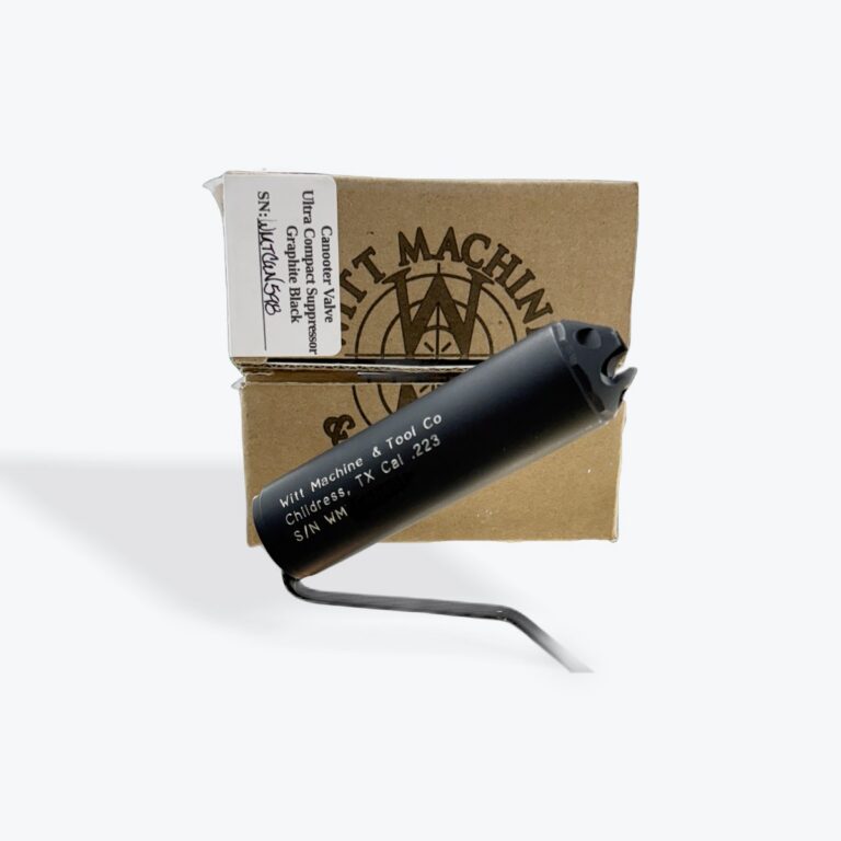 Witt Machine 223/5.56 Canooter Valve Suppressor - Sig Glockincolt
